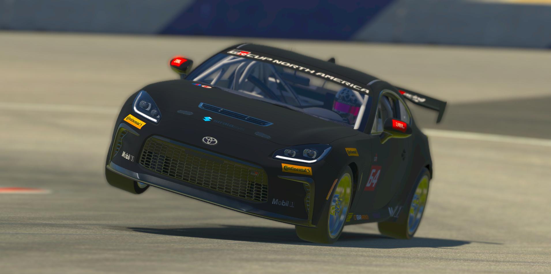 Matte Black Toyota GR86 by Jordan D Martin - Trading Paints