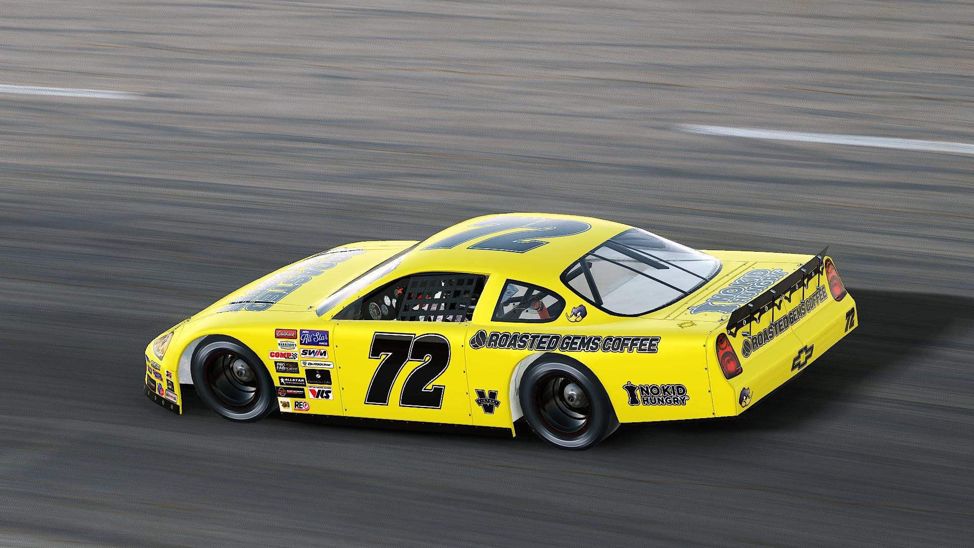 Aaron Smith #72 Roasted Gems Coffee Late Model for AREA All-Star Race ...
