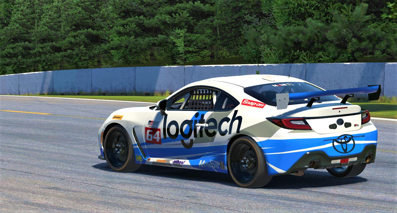 Toyota GR86 Logitech Livery by Bobby B. - Trading Paints