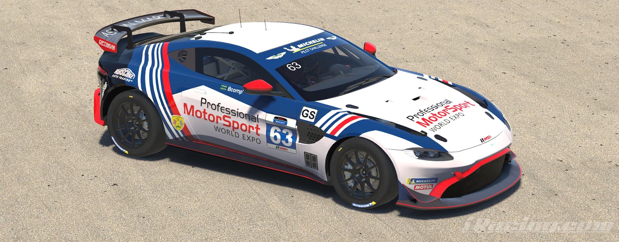 Motorsport World Expo - Aston Martin by John Rubino - Trading Paints