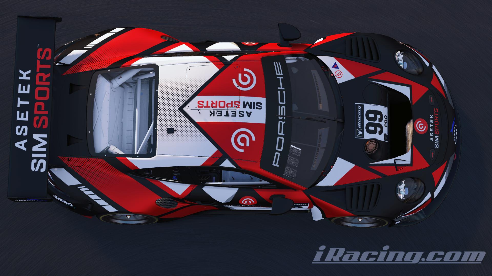 Asetek Simsports X Hero Racing by David H. - Trading Paints