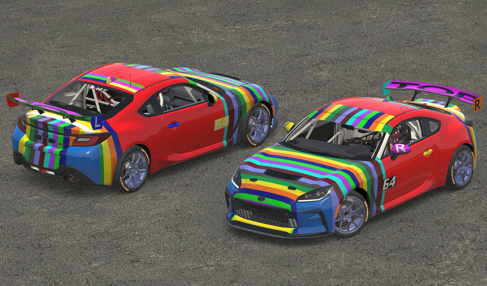 Toyota GR86 Stripes by Clyde Coman - Trading Paints
