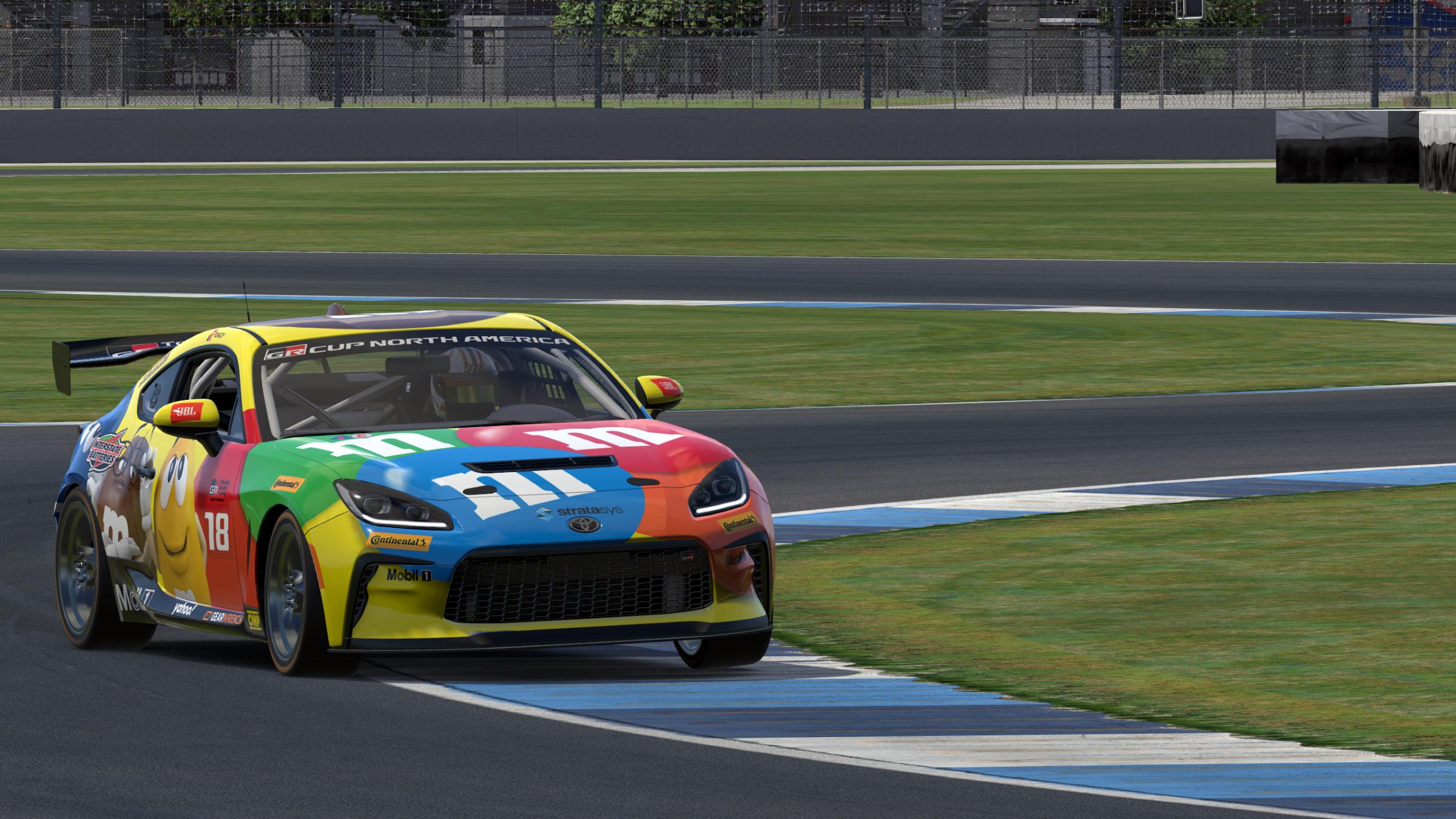 M&Ms Toyota GR86 by Jacob Reid4 - Trading Paints