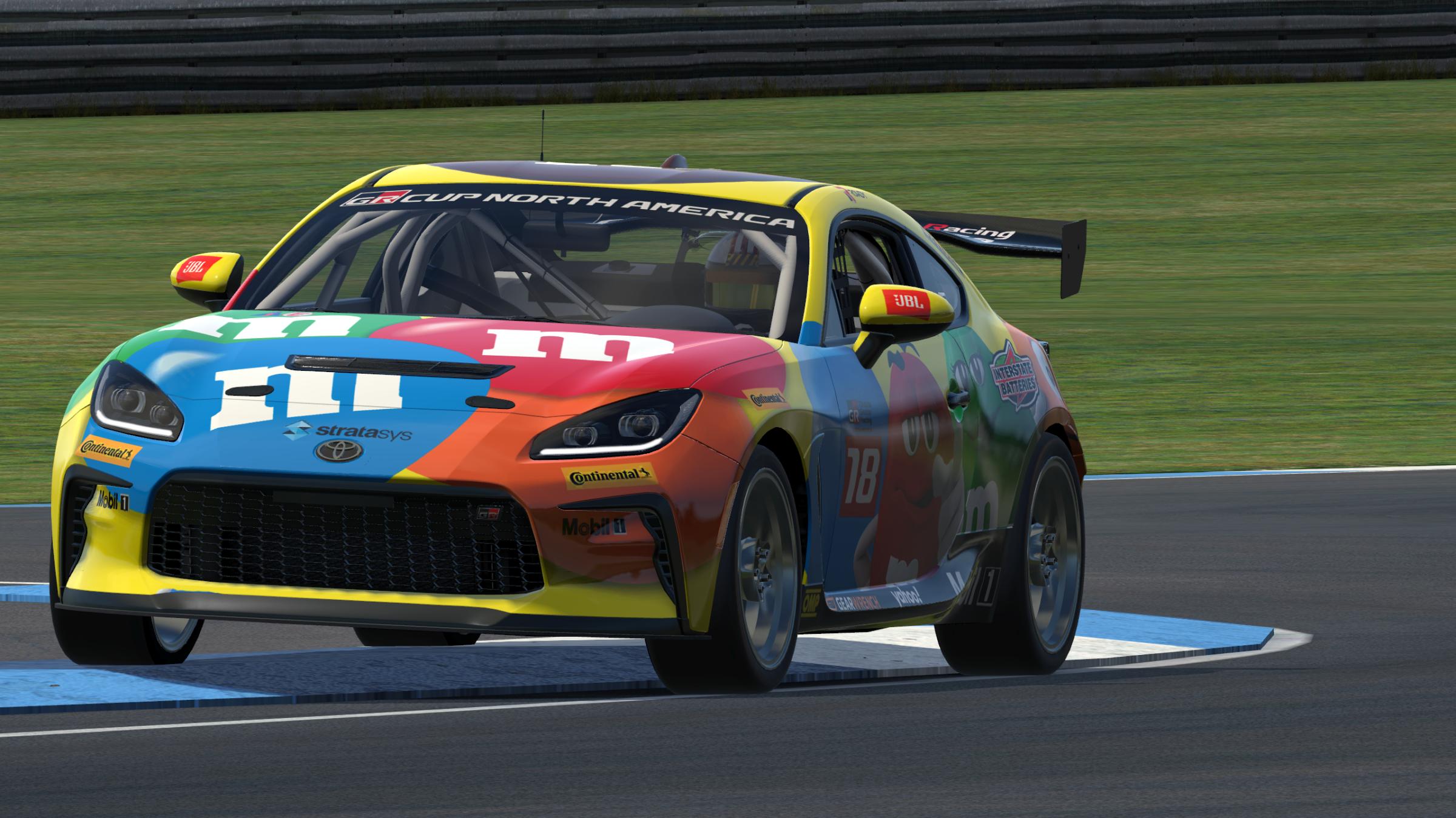 M&Ms Toyota GR86 by Jacob Reid4 - Trading Paints
