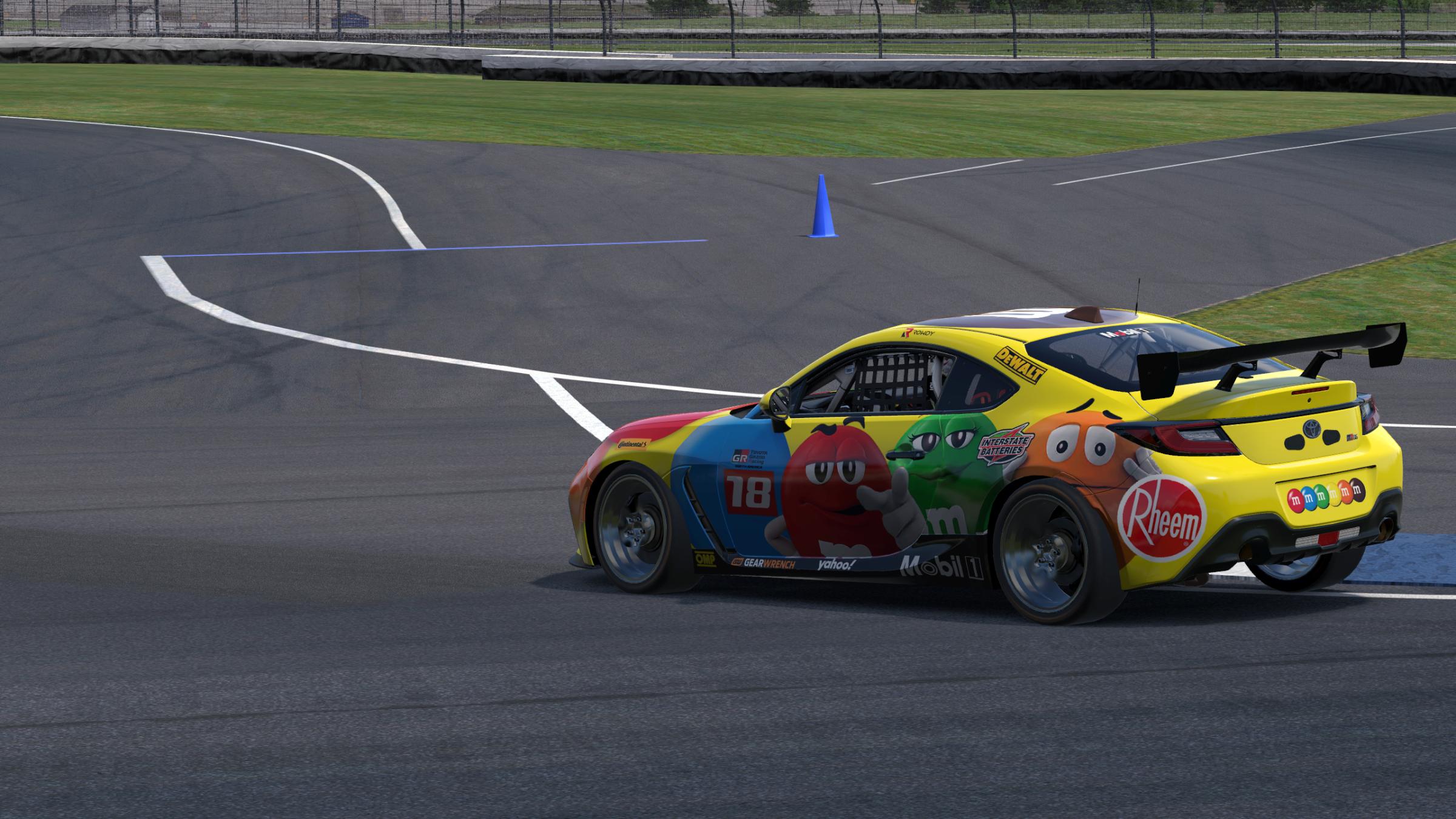 M&Ms Toyota GR86 by Jacob Reid4 - Trading Paints