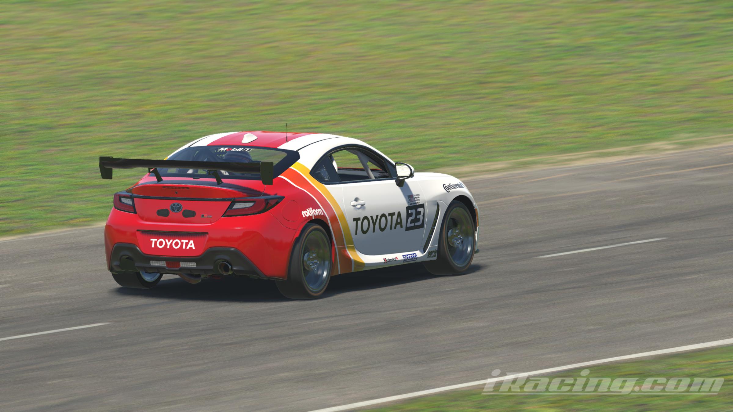 Toyota Racing GR86 by Ken Houseal - Trading Paints