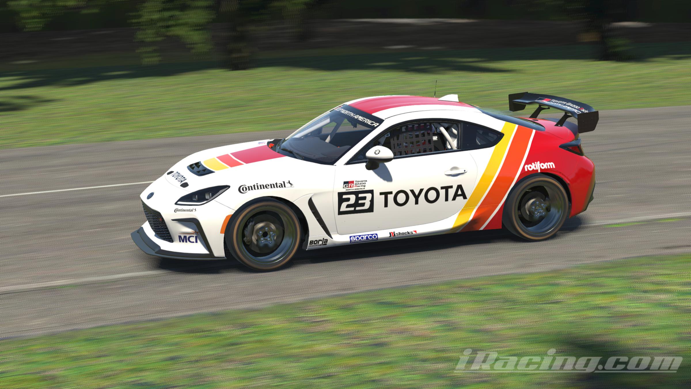 Toyota Racing GR86 by Ken Houseal - Trading Paints