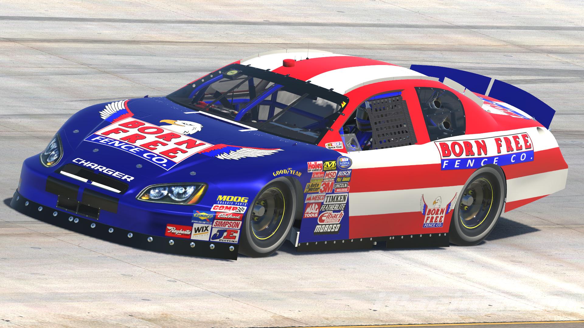 EA NASCAR Born Free Fence Fantasy Scheme by Bryson Hixenbaugh - Trading ...