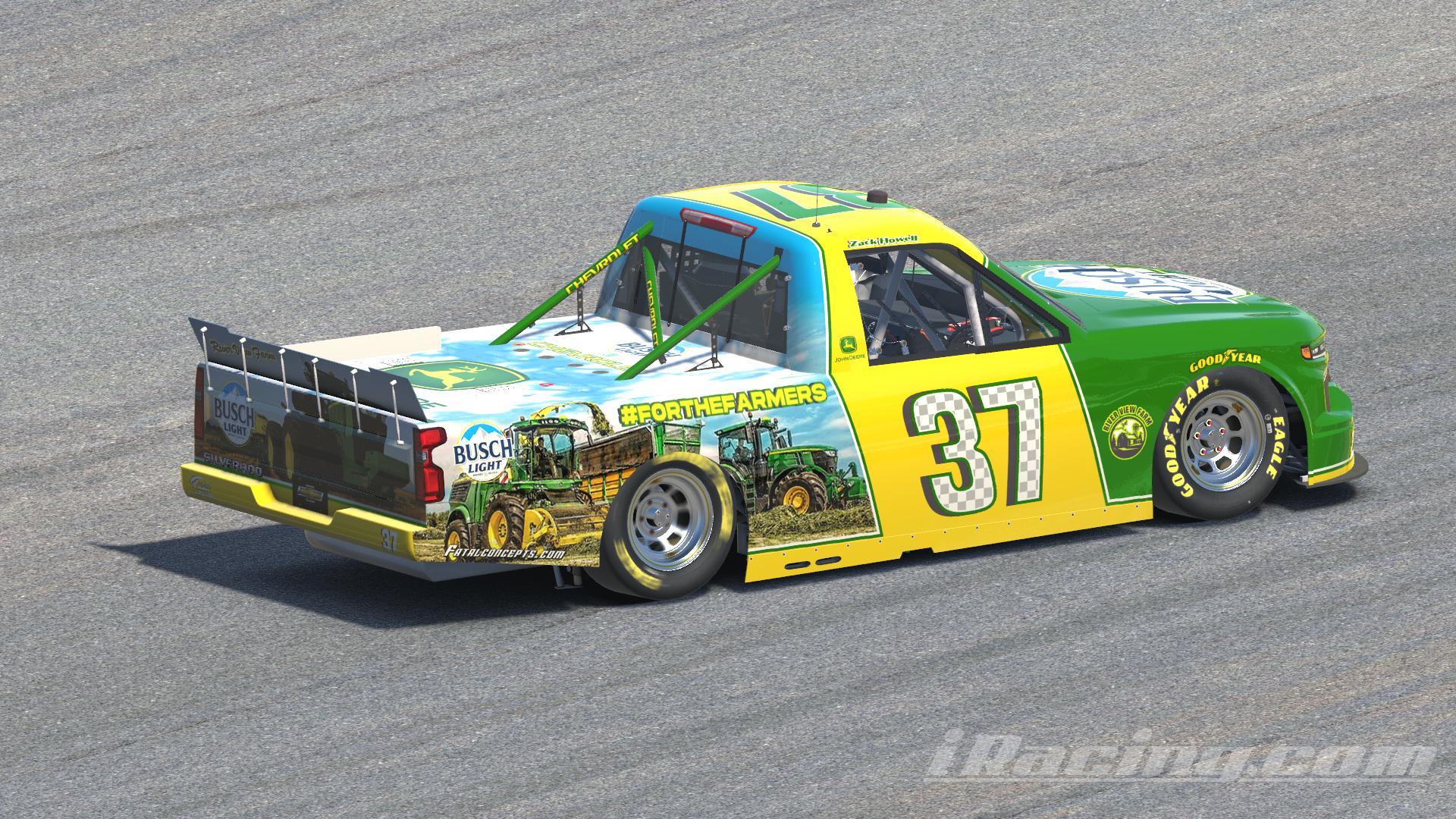 Fatal Concepts #ForTheFarmers Busch Light Silverado - Zack Howell by ...