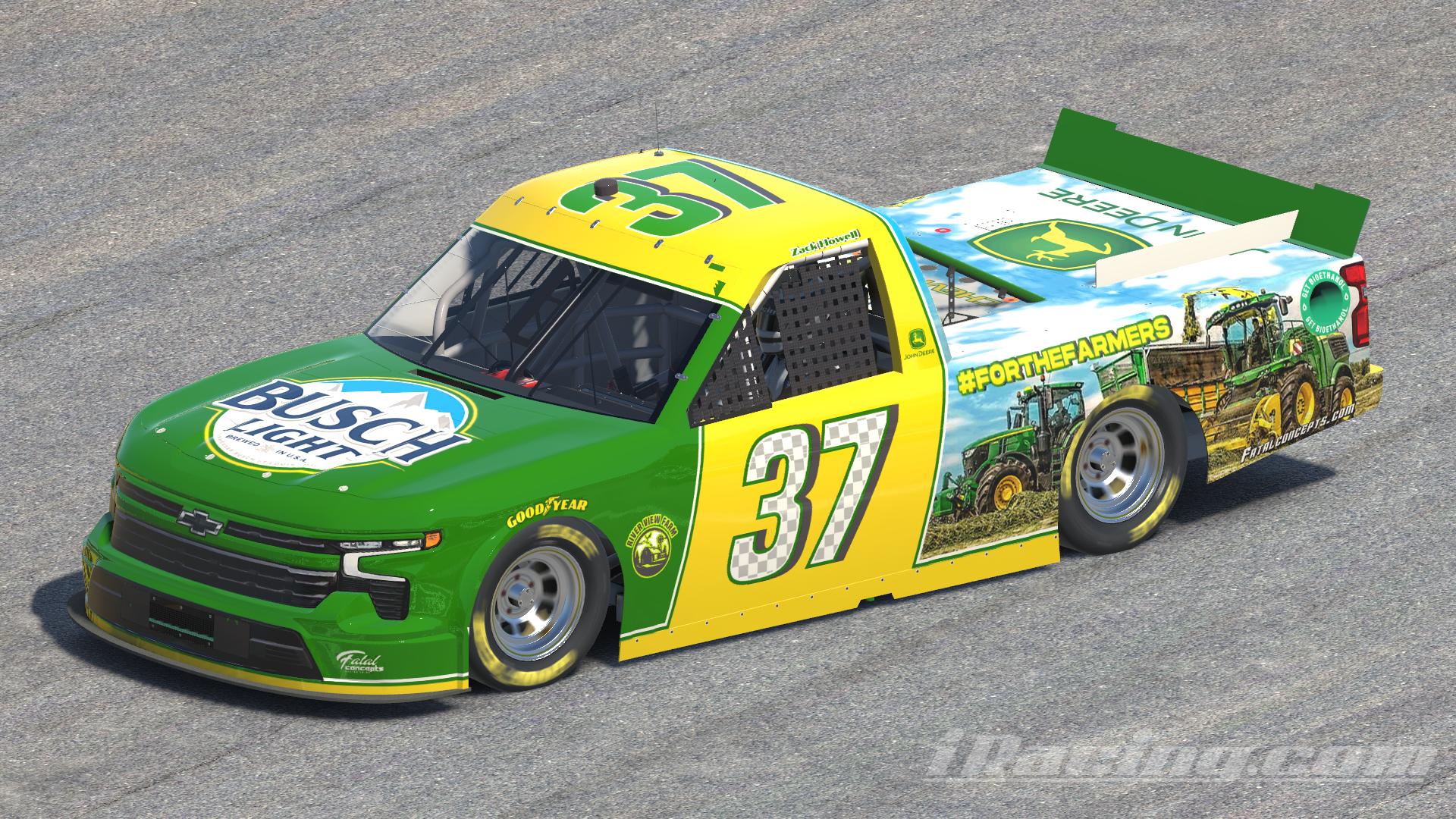 Fatal Concepts #ForTheFarmers Busch Light Silverado - Zack Howell by ...