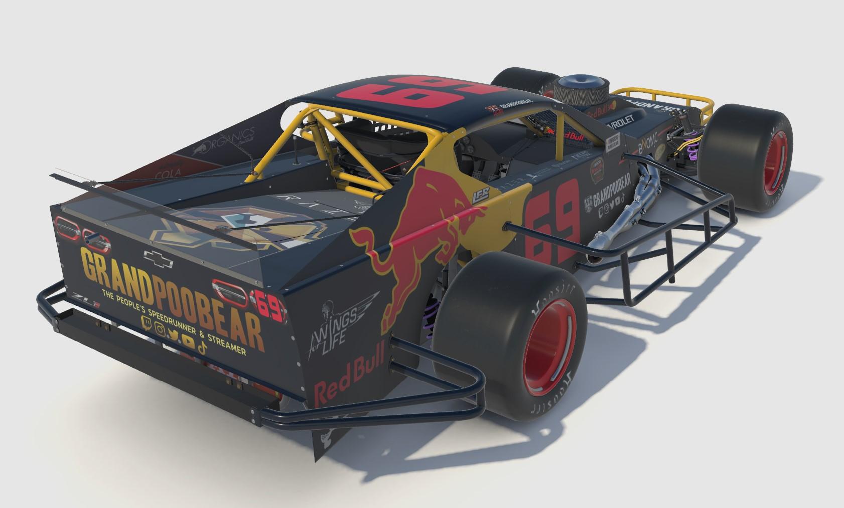 GrandPooBear RedBull Whelen Modified Camaro Matte Navy by Derek Gilray ...
