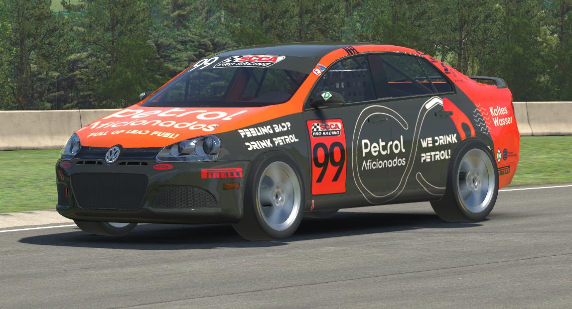 Official PetrolA Racing VW Jetta by Nikos Handtke - Trading Paints