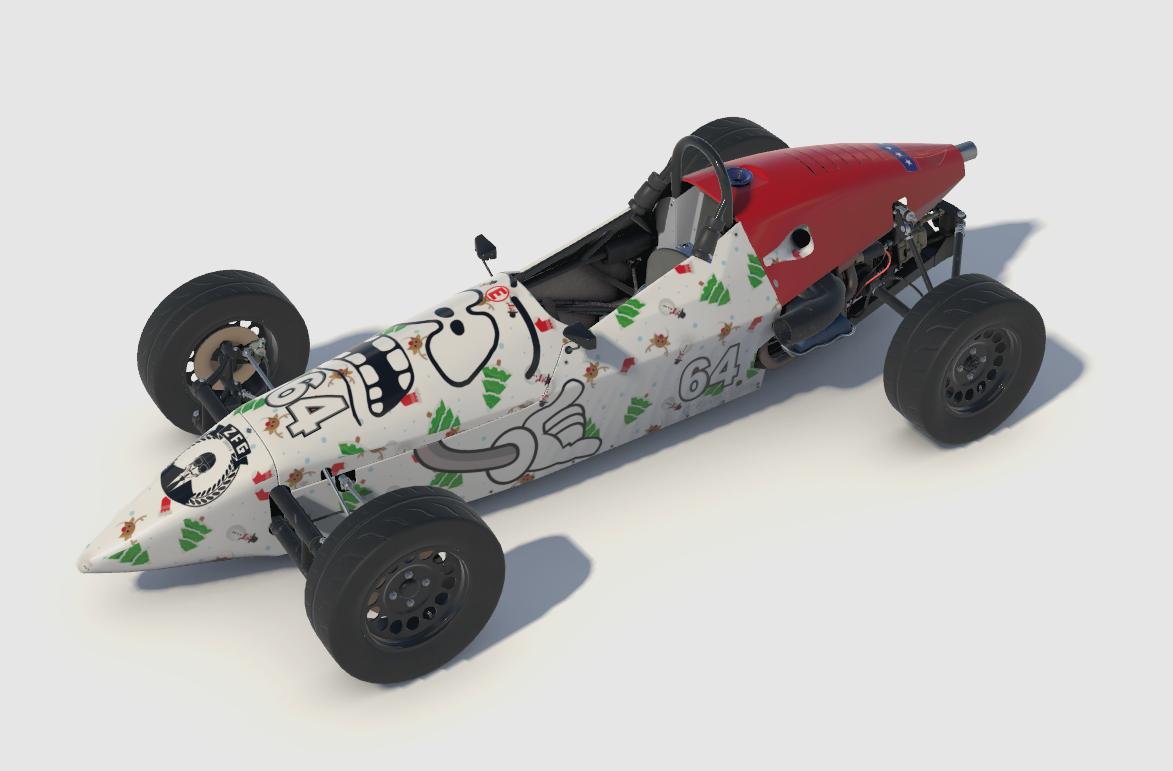 Santa Formula Vee by Gregory Harris - Trading Paints