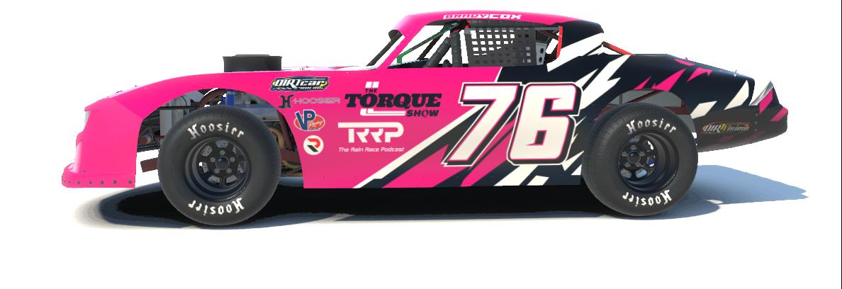 Brady Cox #76 Dirt Street Stock by Rob Evans - Trading Paints