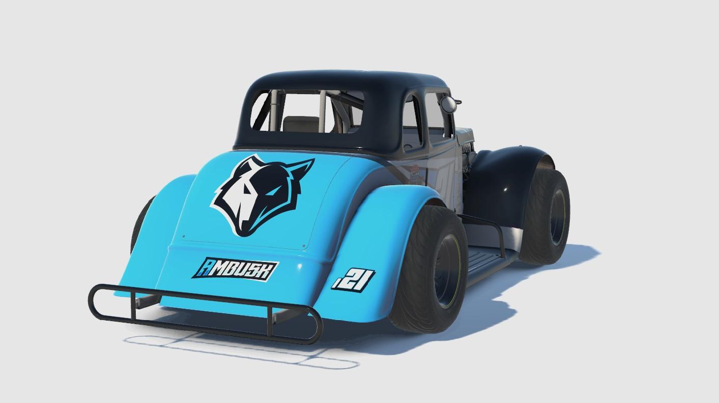 Jason Marshall Legends Car by Brandon Berrier - Trading Paints