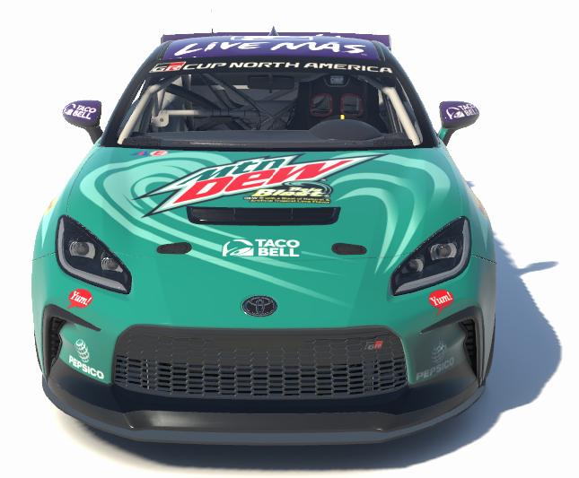 Mountain Dew Baja Blast Taco Bell 86 by Adam Borros - Trading Paints