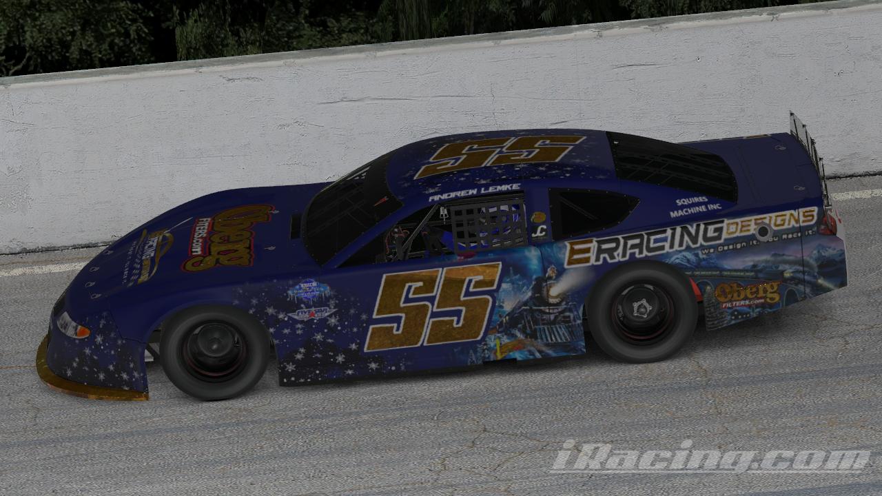 Andrew Lemke #55 Oberg Filters/E Racing Designs Polar Express SLM Grand ...