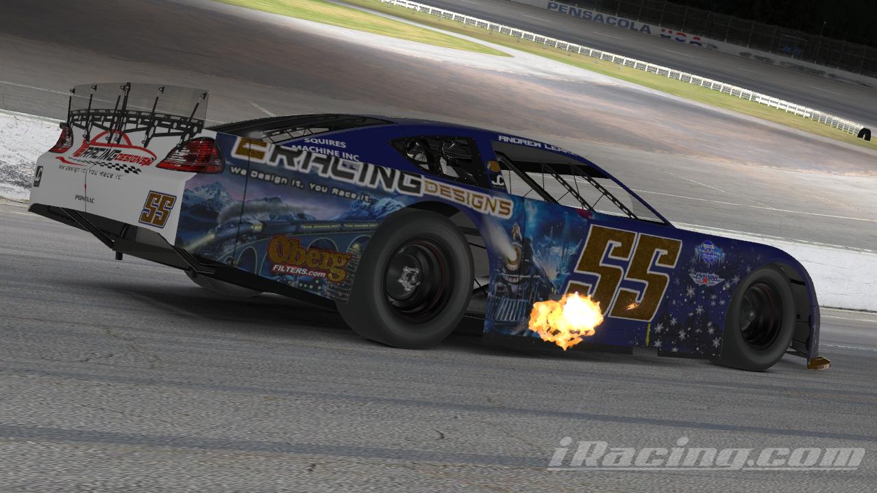 Andrew Lemke #55 Oberg Filters/E Racing Designs Polar Express SLM Grand ...