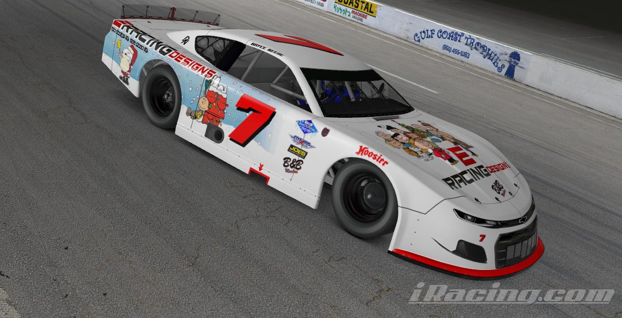 Bryce Beede #7 E Racing Designs Charlie Brown Christmas SLM by Rob ...