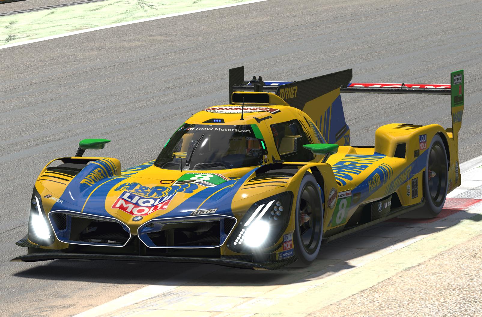 Turner Motorsports BMW LMDH by Perry Duncan - Trading Paints