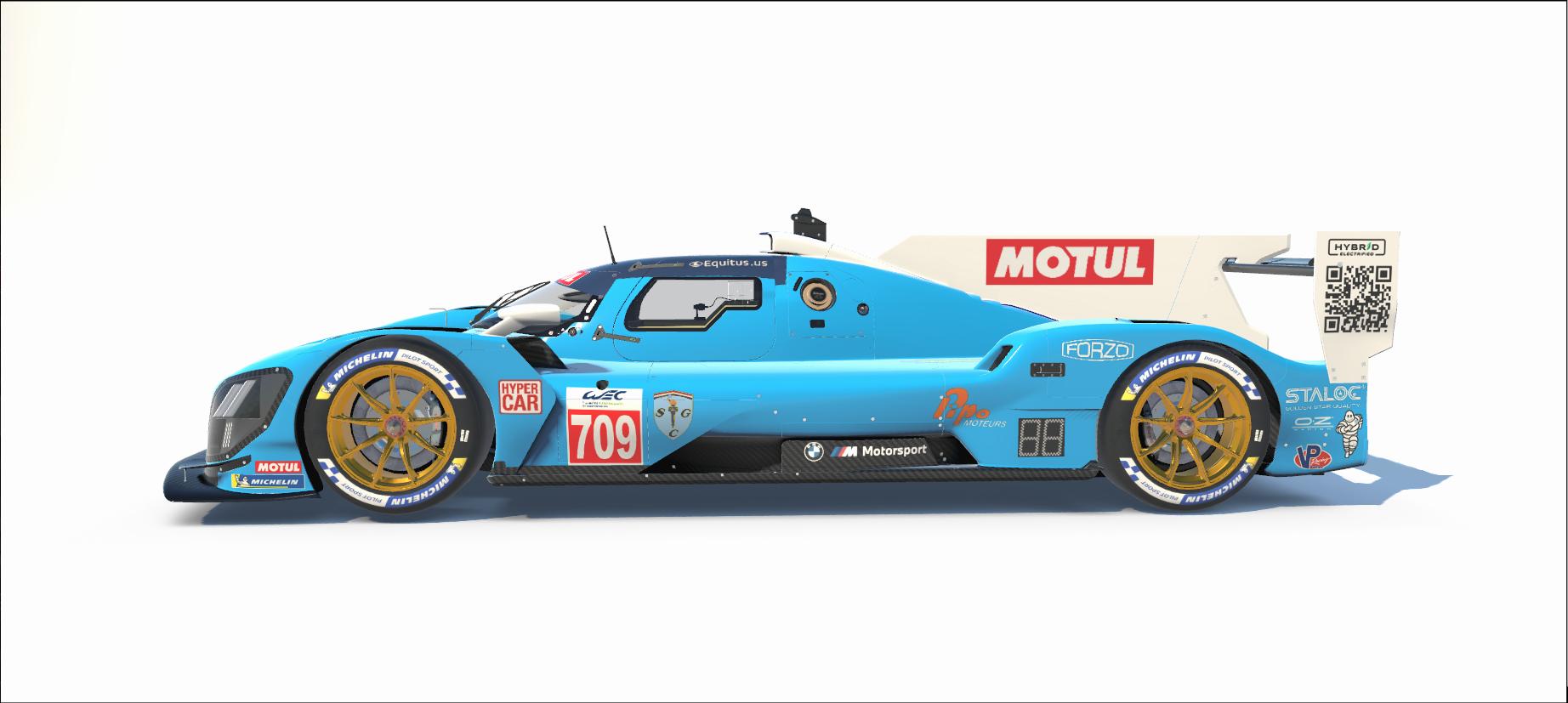 Glickenhaus 007 LMH : 2022 - Present : Baby Blue Livery by Conner ...