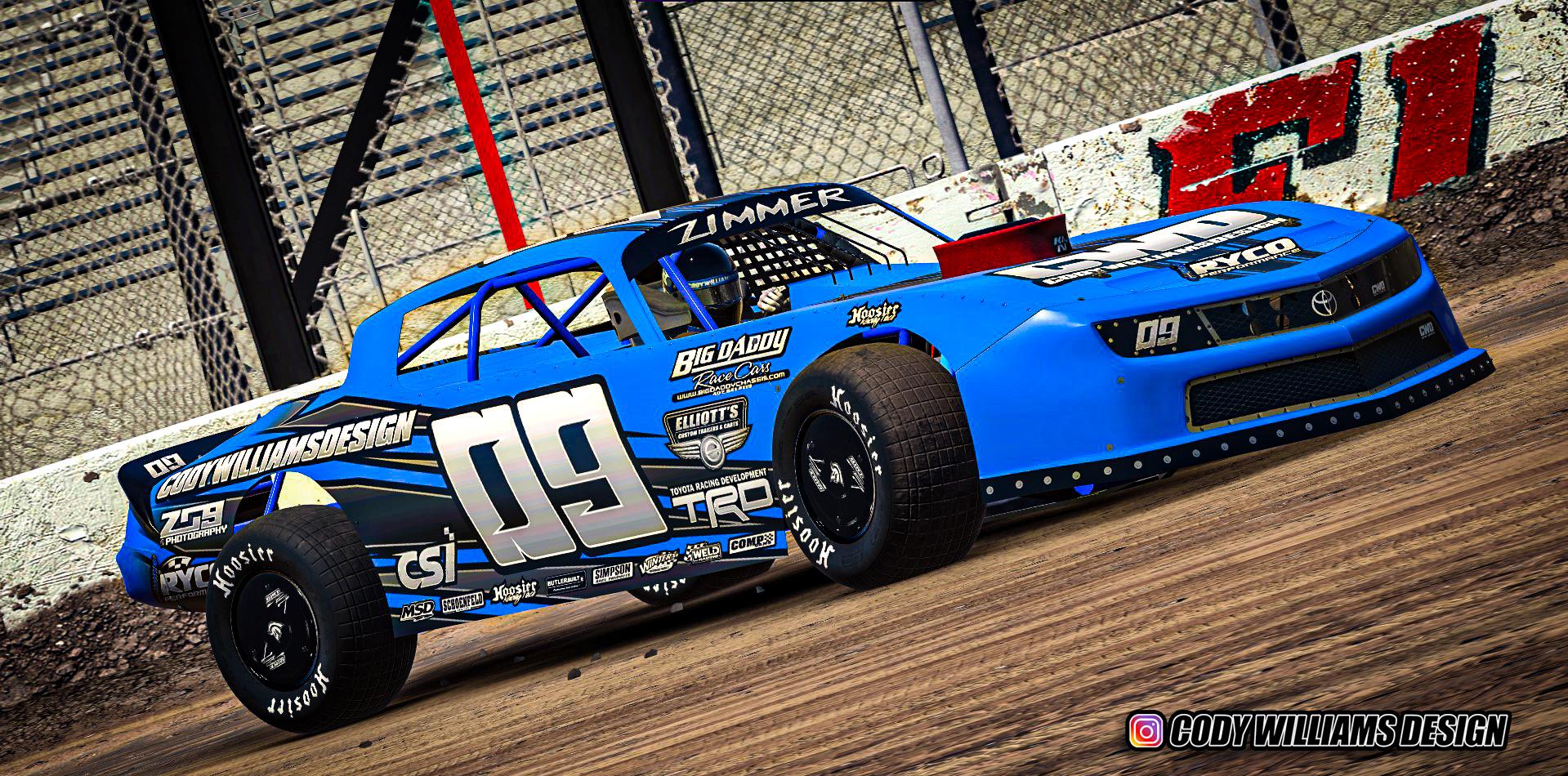 Colton Zimmer Dirt Street Stock! by Cody G Williams - Trading Paints