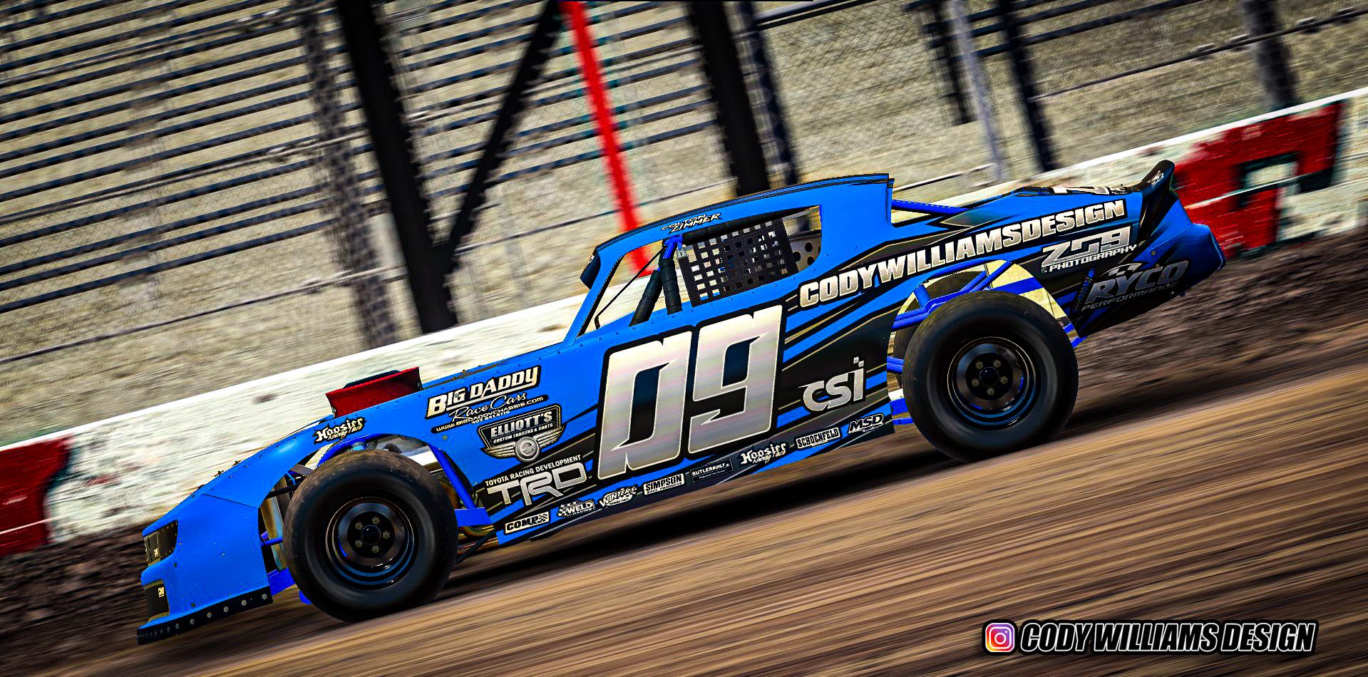 Colton Zimmer Dirt Street Stock! by Cody G Williams - Trading Paints