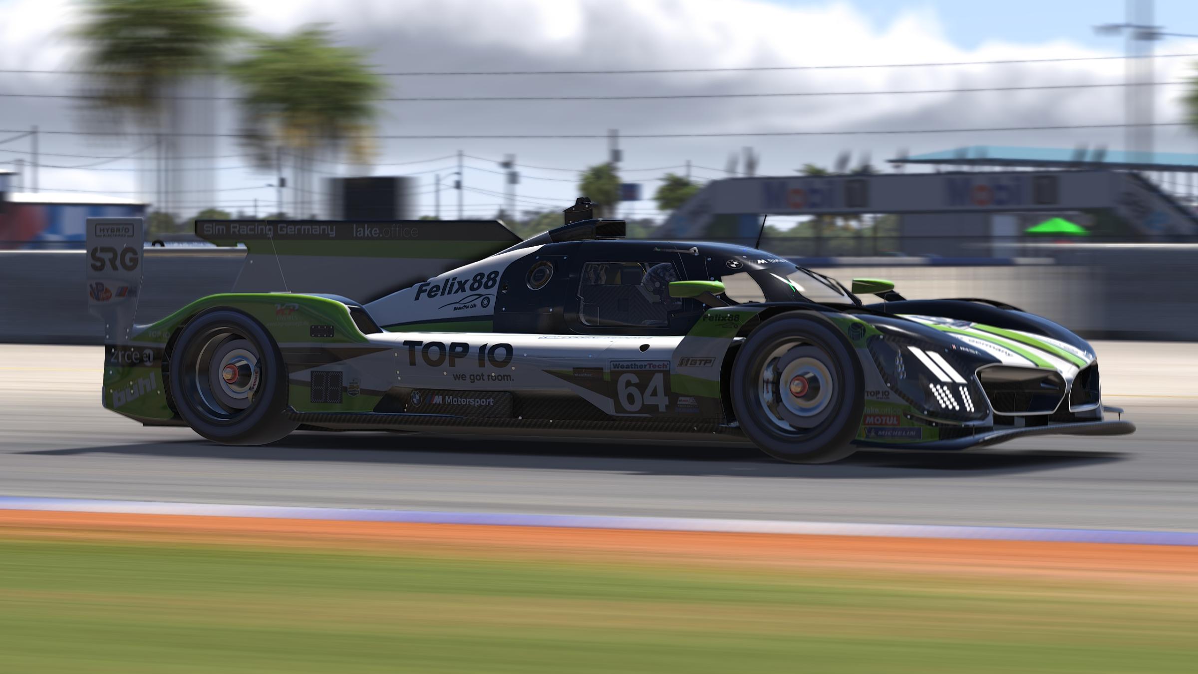SRG BWM M Hybrid V8 Green by Maximilian Zinke - Trading Paints