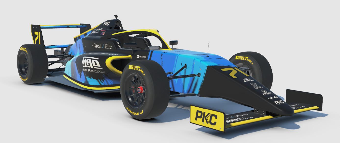 MSR 2023 - iRacing iR-04 - Formula 4 by Alan Parris - Trading Paints