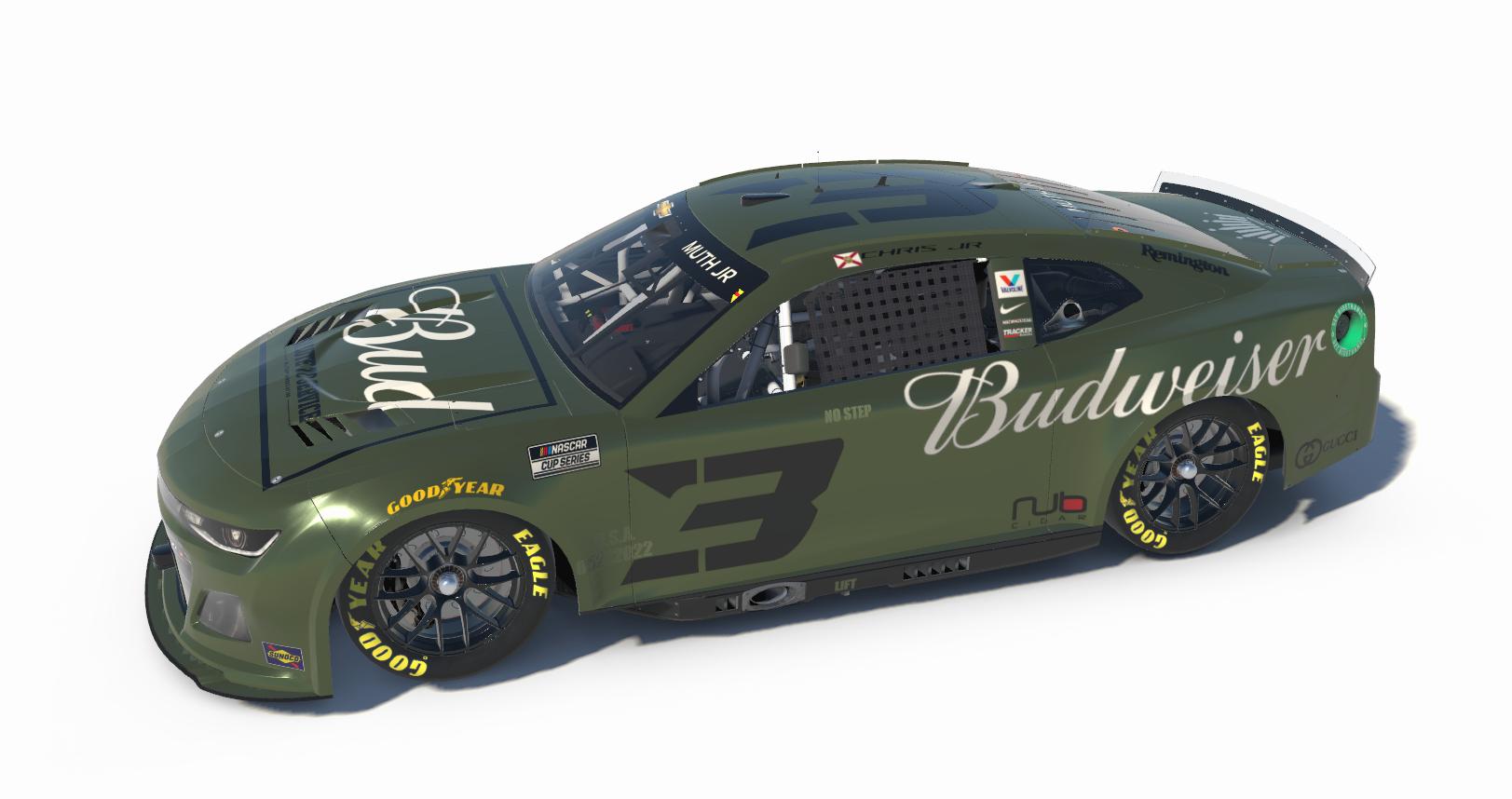 Budweiser Salute to service by Chris Muth Jr - Trading Paints