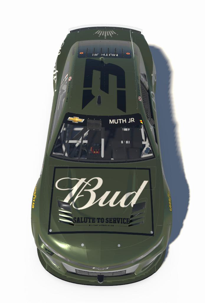 Budweiser Salute to service by Chris Muth Jr - Trading Paints