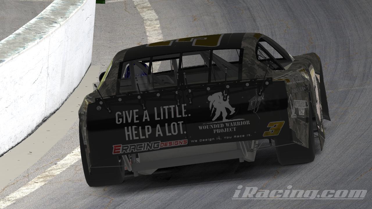 Thomas Geyer #3 E Racing Designs/Wounded Warrior Project SLM W/ Spec ...