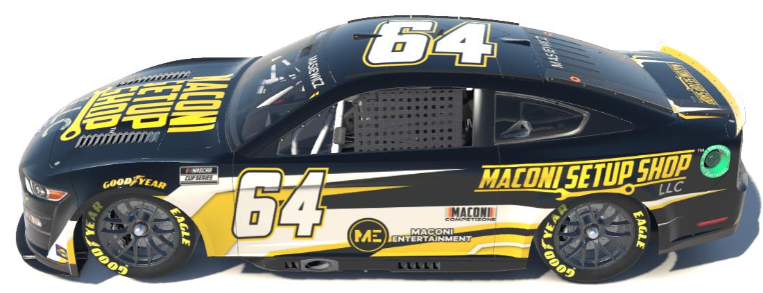 Maconi Paint Shop - Maconi Setup Shop Sponsored Driver - Ford Mustang ...