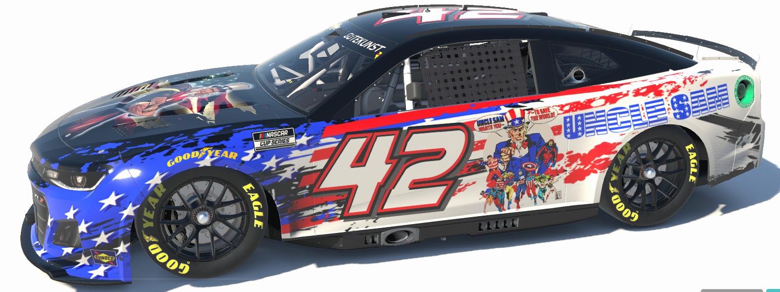 Thad Failor HTL Fundraiser UNCLE SAM 42 by Jon Gutekunst - Trading Paints
