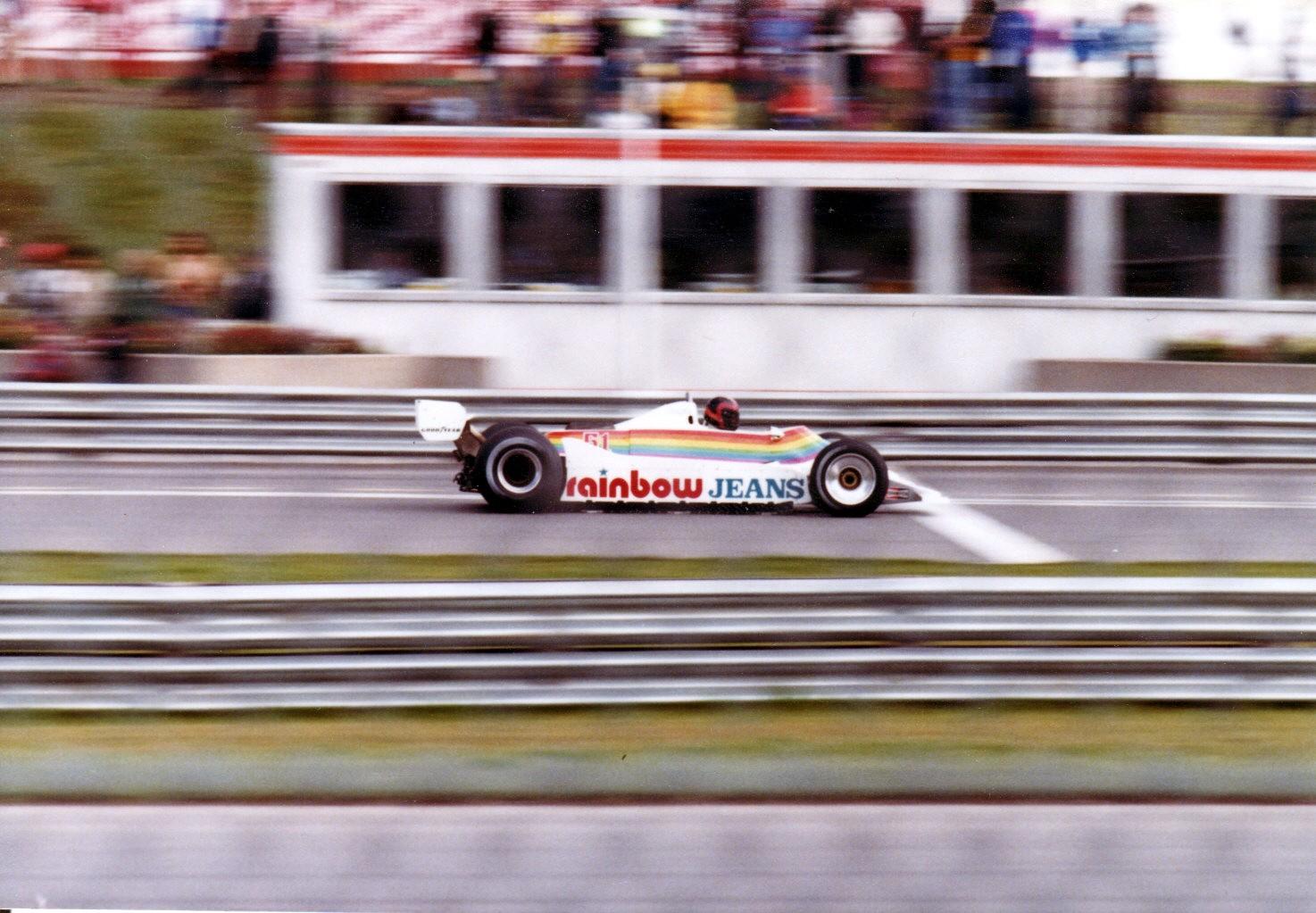 1980 #51 Kevin Cogan Rainbow Jeans RAM/Williams FW07 - Lotus 79 With ...