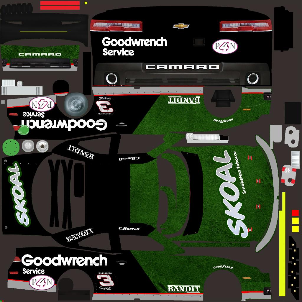 Chuck Harrell Split Skoal Goodwrench_ForNicole by Luis Salmaso ...