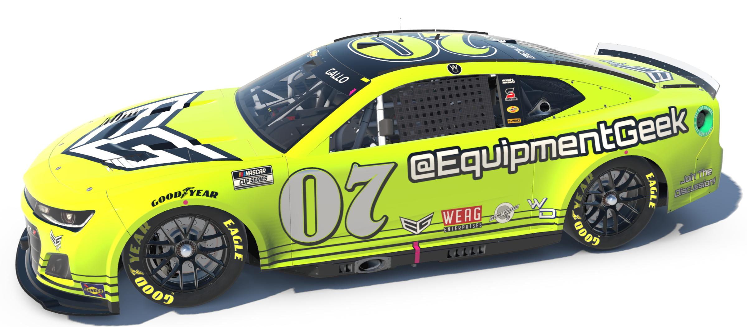 Equipment Geek Camaro Next Gen #07 WITH SPEC MAP by Wes Gallo - Trading ...