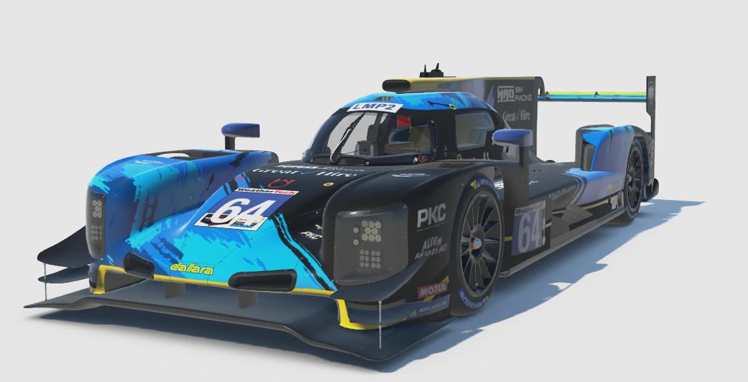 MSR 2023 - Dallara P217 - IMSA Numbers by Alan Parris - Trading Paints