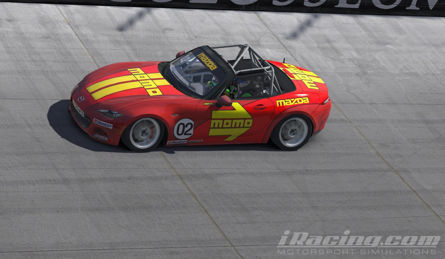 Mazda MX5 2016 RED MOMO.tga by Chris Bull - Trading Paints