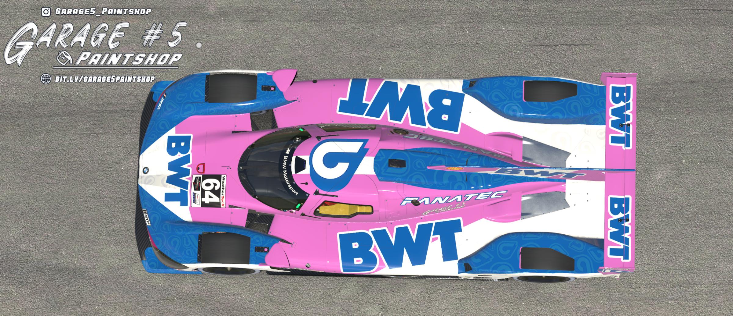 BWT Racing - Pink BMW LMDh by Leonardo F Goncalves - Trading Paints