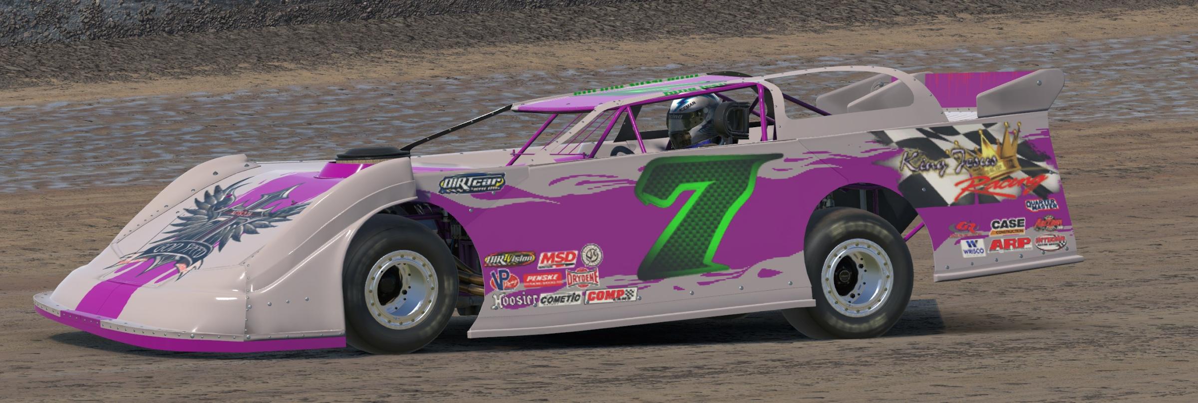 King Jesus Racing Purple Grey (1) by Brian Whitley - Trading Paints