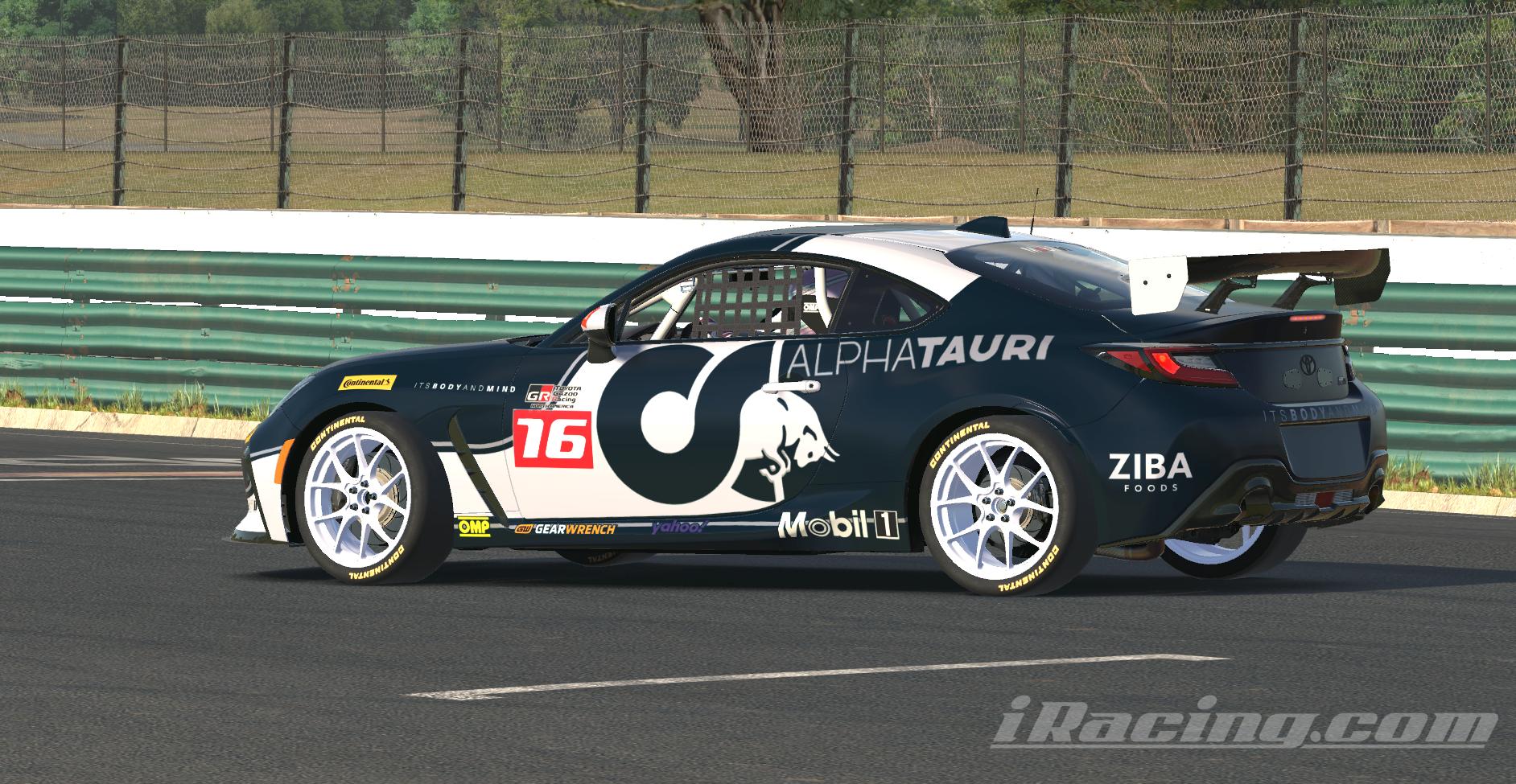 Alpha Tauri GR86 by Ruby E. - Trading Paints