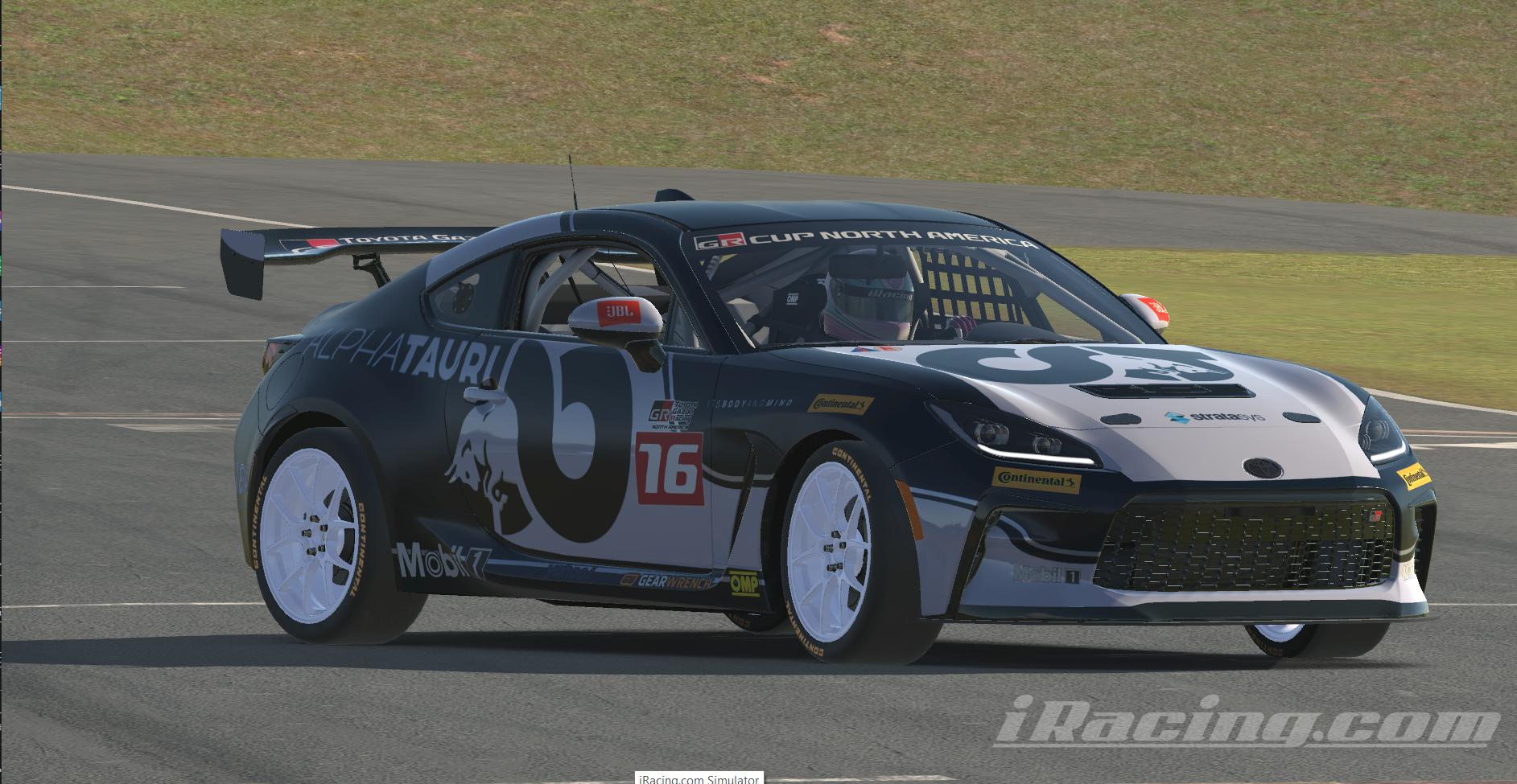 Alpha Tauri GR86 by Ruby E. - Trading Paints