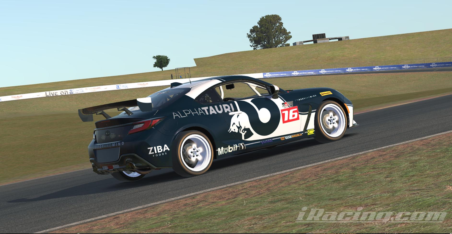 Alpha Tauri GR86 by Ruby E. - Trading Paints