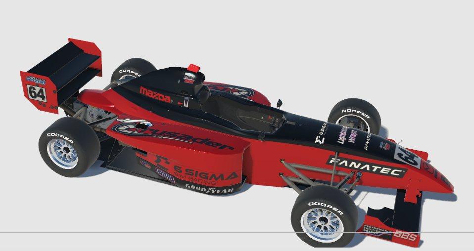 The Crusader Pro Mazda Scheme by Christian Shriver - Trading Paints