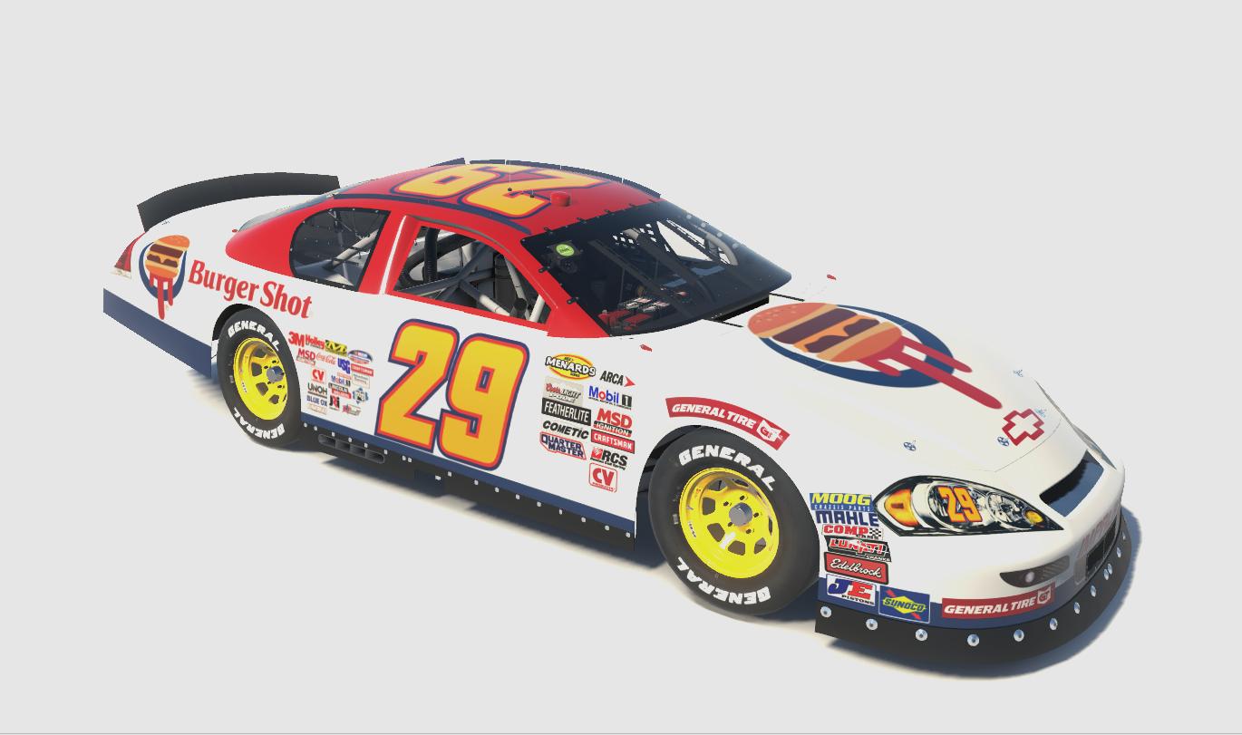 Burgershot GTA V Fictional ARCA Livery by Adam Polster - Trading Paints
