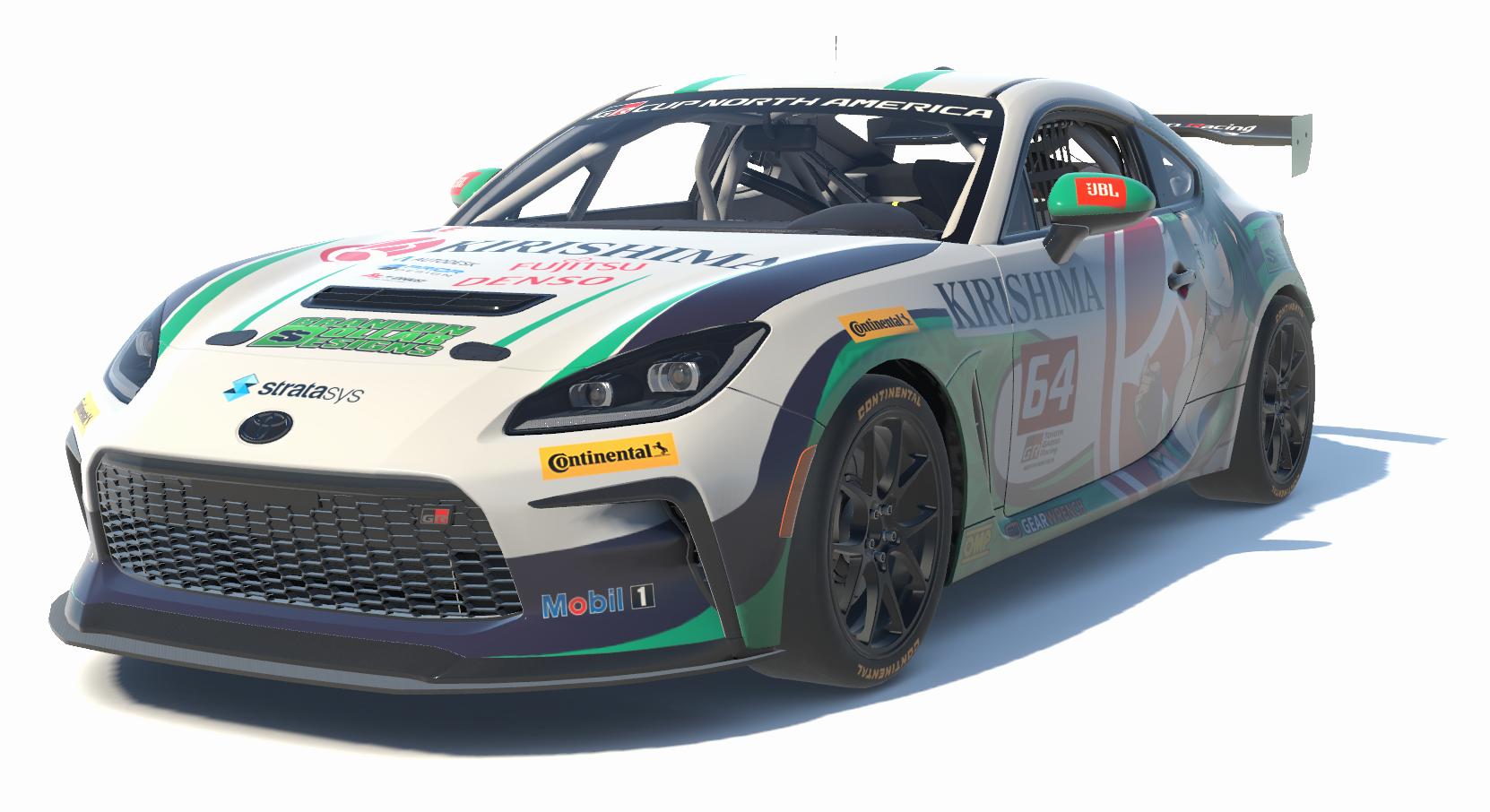 Kirishima Itasha Toyota GR86 (Green) by Brandon Dollar - Trading Paints