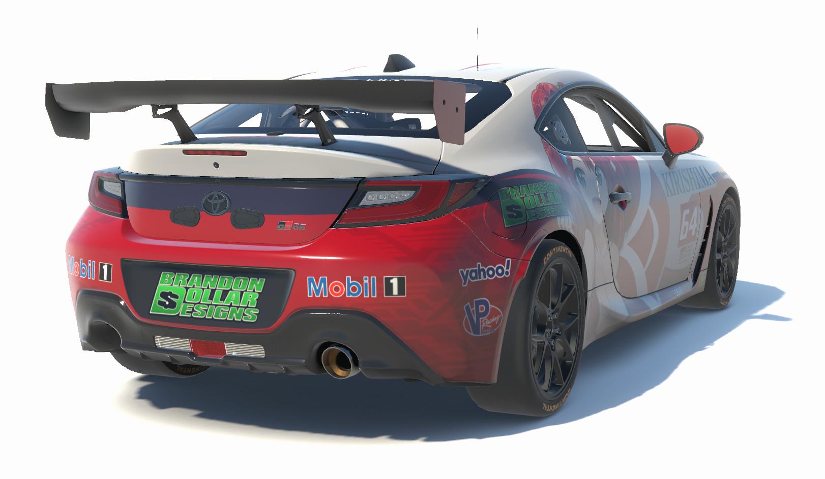 Kirishima Itasha Toyota GR86 (Red) by Brandon Dollar - Trading Paints