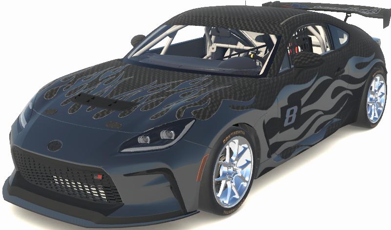 Yoda GR86 Black Carbon Fiber with Chrome Flames by Justin R. Williams ...