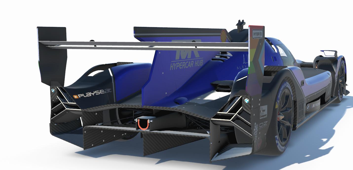 TMR Hypercar Hub Community Livery [Blue] by Taylor Mills - Trading Paints